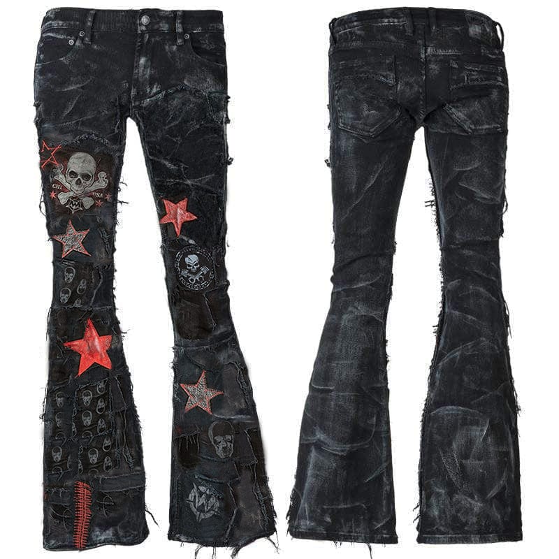 Wornstar Custom Jeans - Ripped and Torn