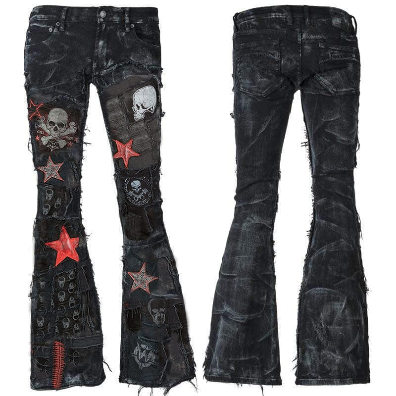 Wornstar Custom Jeans - Ripped and Torn
